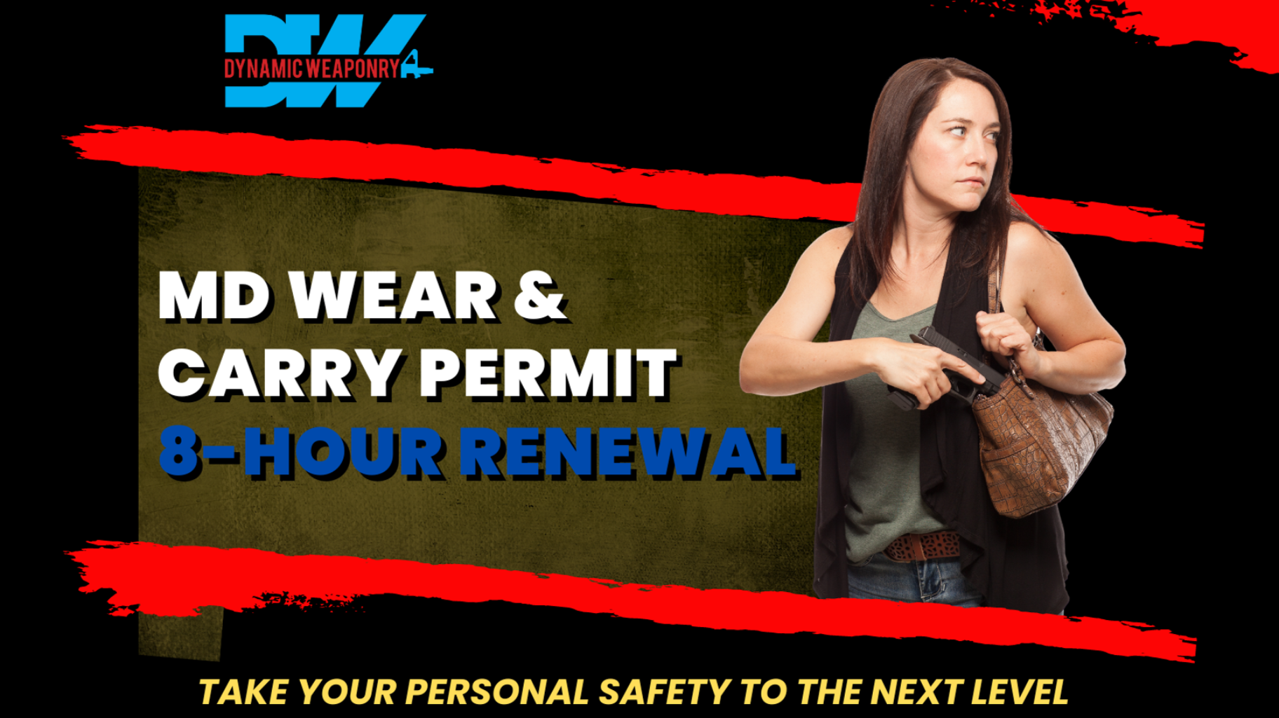 MD Wear & Carry (8 - Hour Renewal) | Dynamic Weaponry