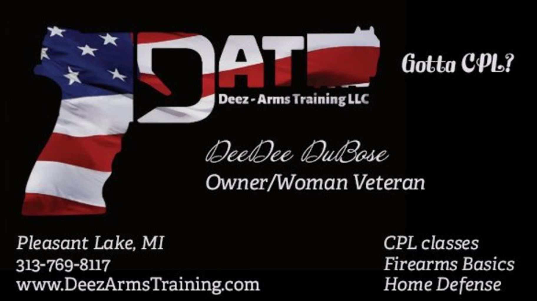 Conceal Pistol License (Private Group 5+ people ) | Deez-Arms Training ...