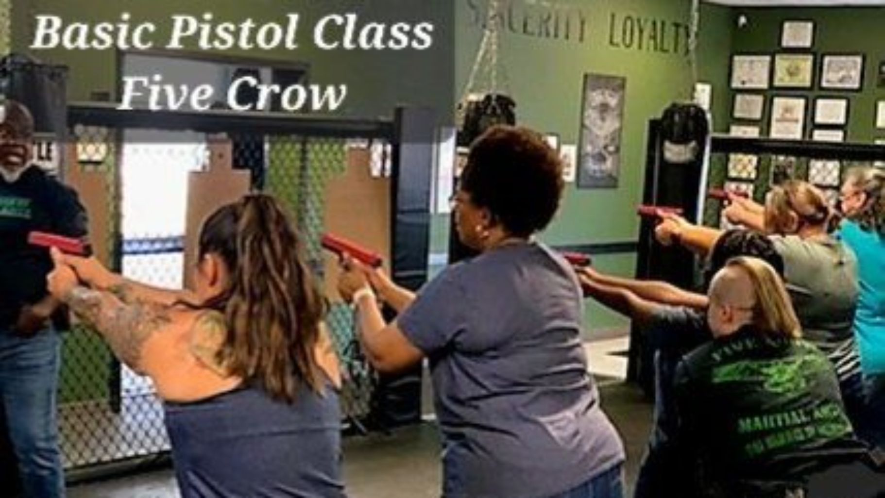 Basic Pistol Class Part 1 | Five Crow Martial Arts | 5/16/26