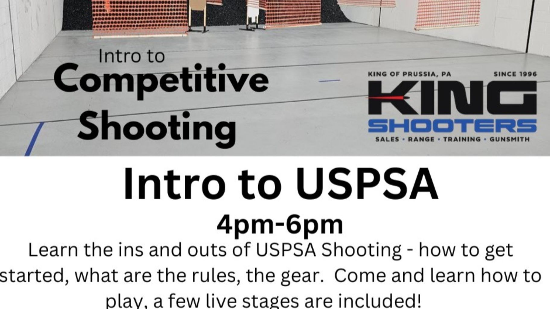 Intro to Competitive Shooting - USPSA | King Shooters Supply