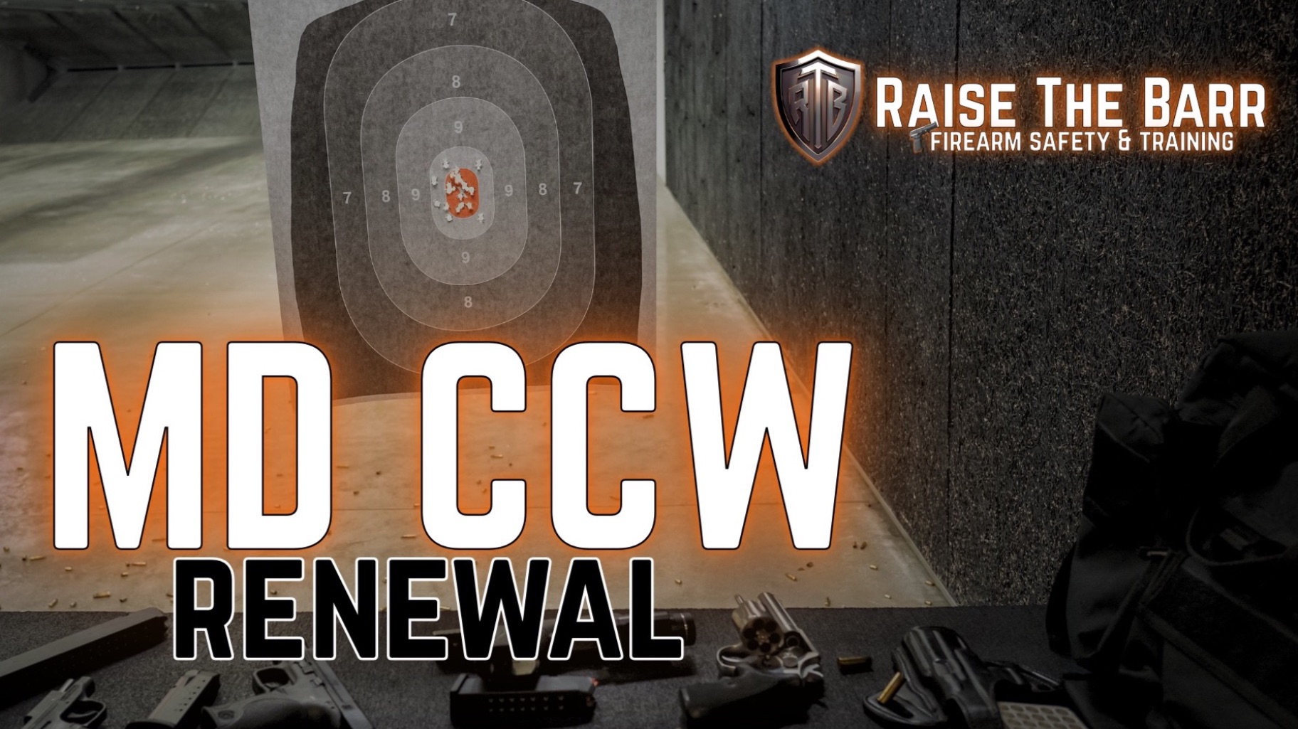 Maryland CCW Renewal | Raise The Barr Firearm Safety and Training | 1/18/26