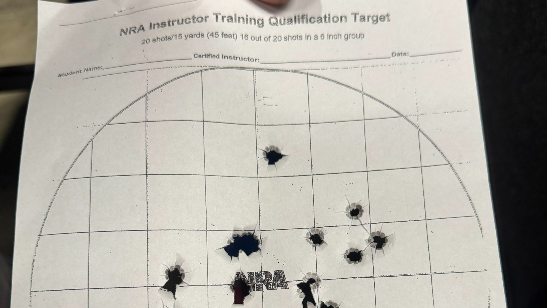 NRA Pistol Instructor (300) Course | The Range Academy | 3/28/26