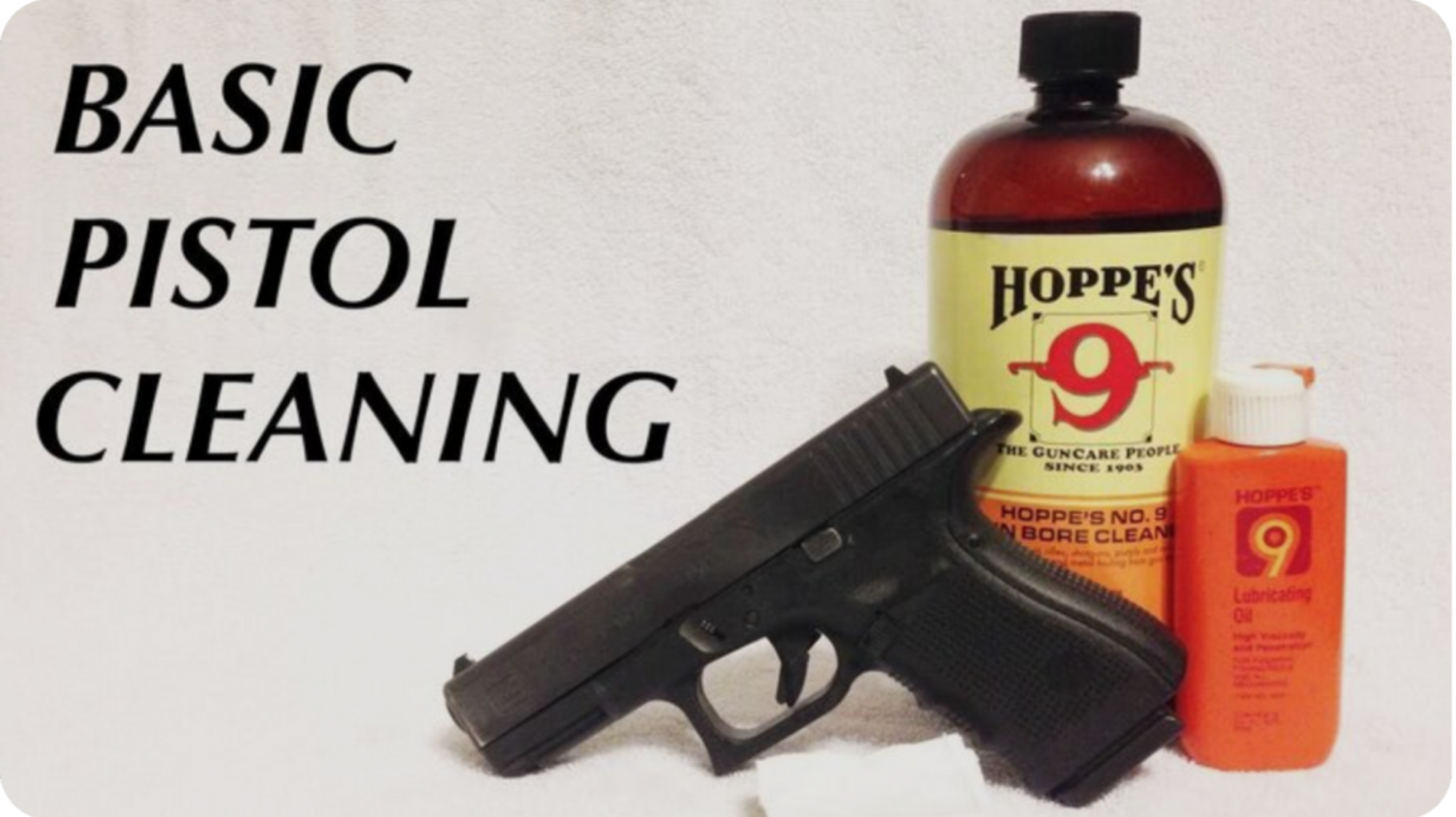 Pistol Cleaning | Shelby-Safe Training | 6/22/26, 5:00 PM