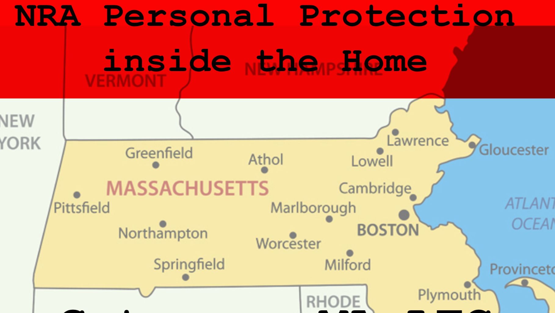 MA LTC Firearms Class | Manchester Firing Line | 3/21/26